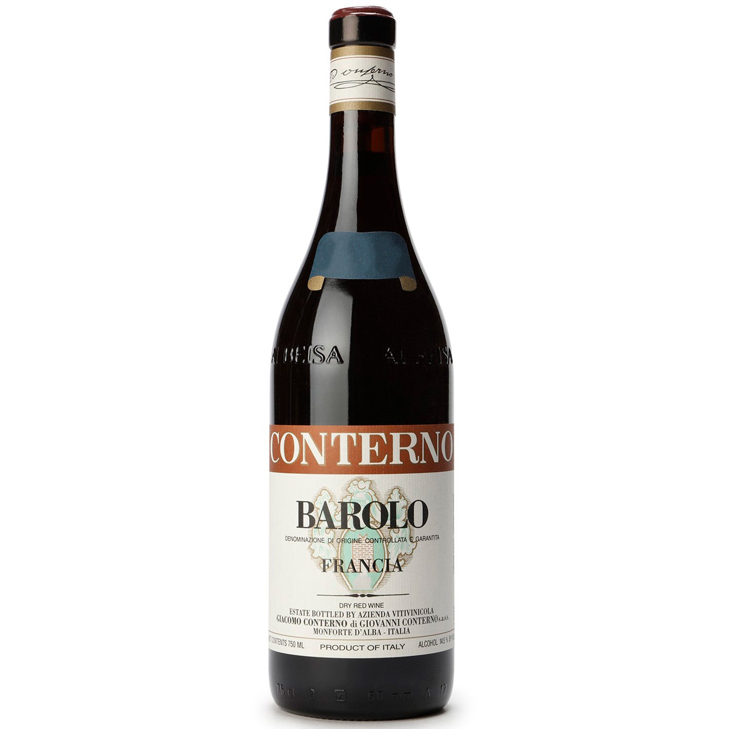 Giacomo Conterno: Barolo, Francia 2018 – Sotheby's Wine
