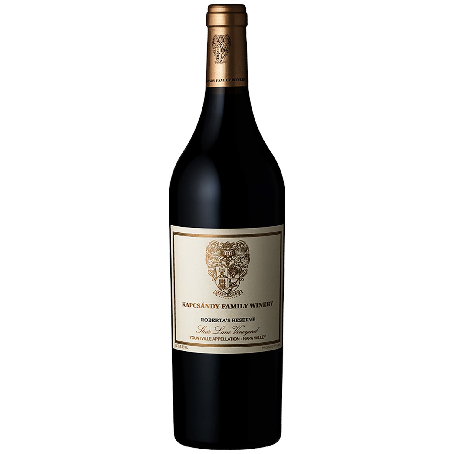 Kapcsandy Family Winery: Yountville, Roberta's Reserve 2012 – Sotheby's ...