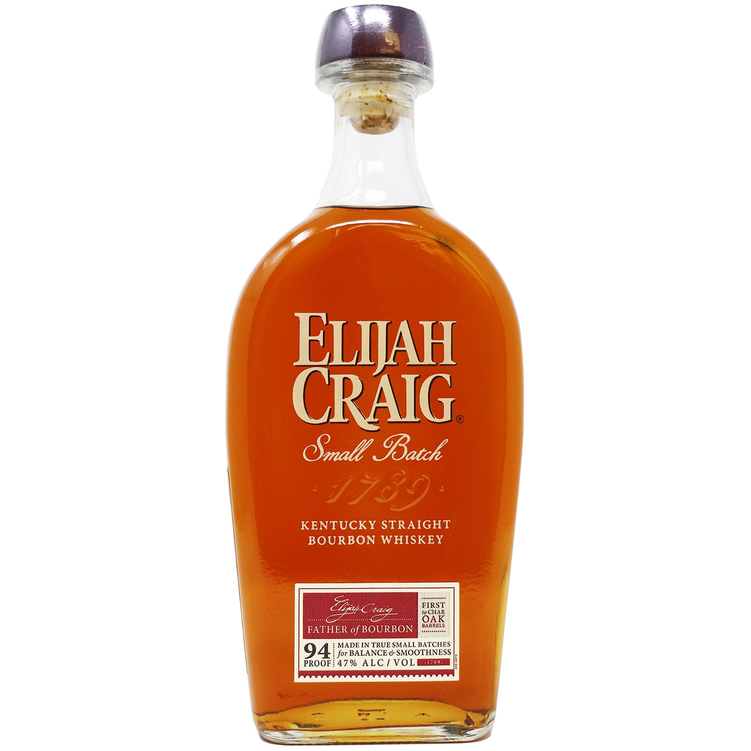 Elijah Craig: Kentucky Straight Bourbon Whiskey Small Batch 94 Proof ...