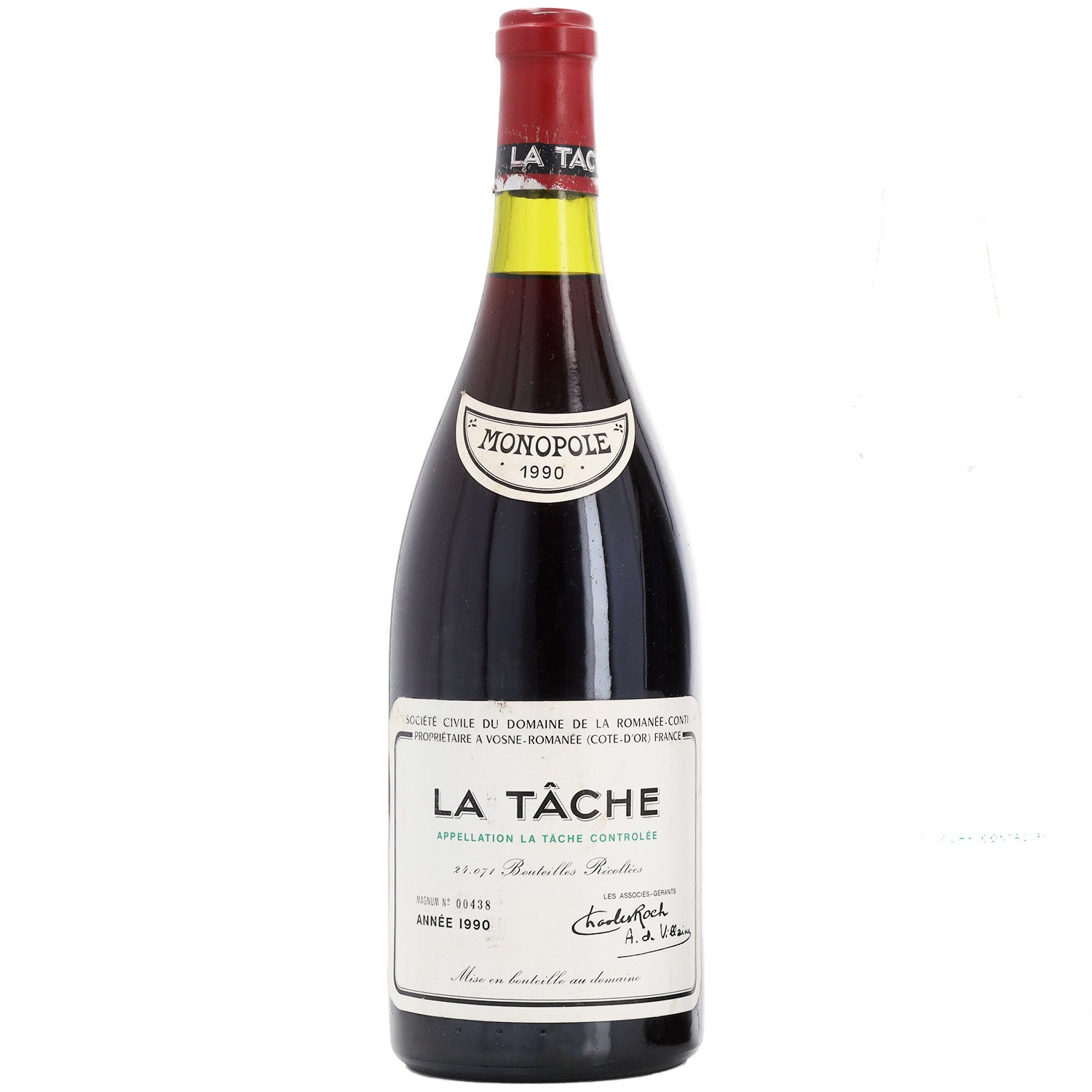 Domaine de la Romanee-Conti: La Tache, Grand Cru 1990 – Sotheby's Wine